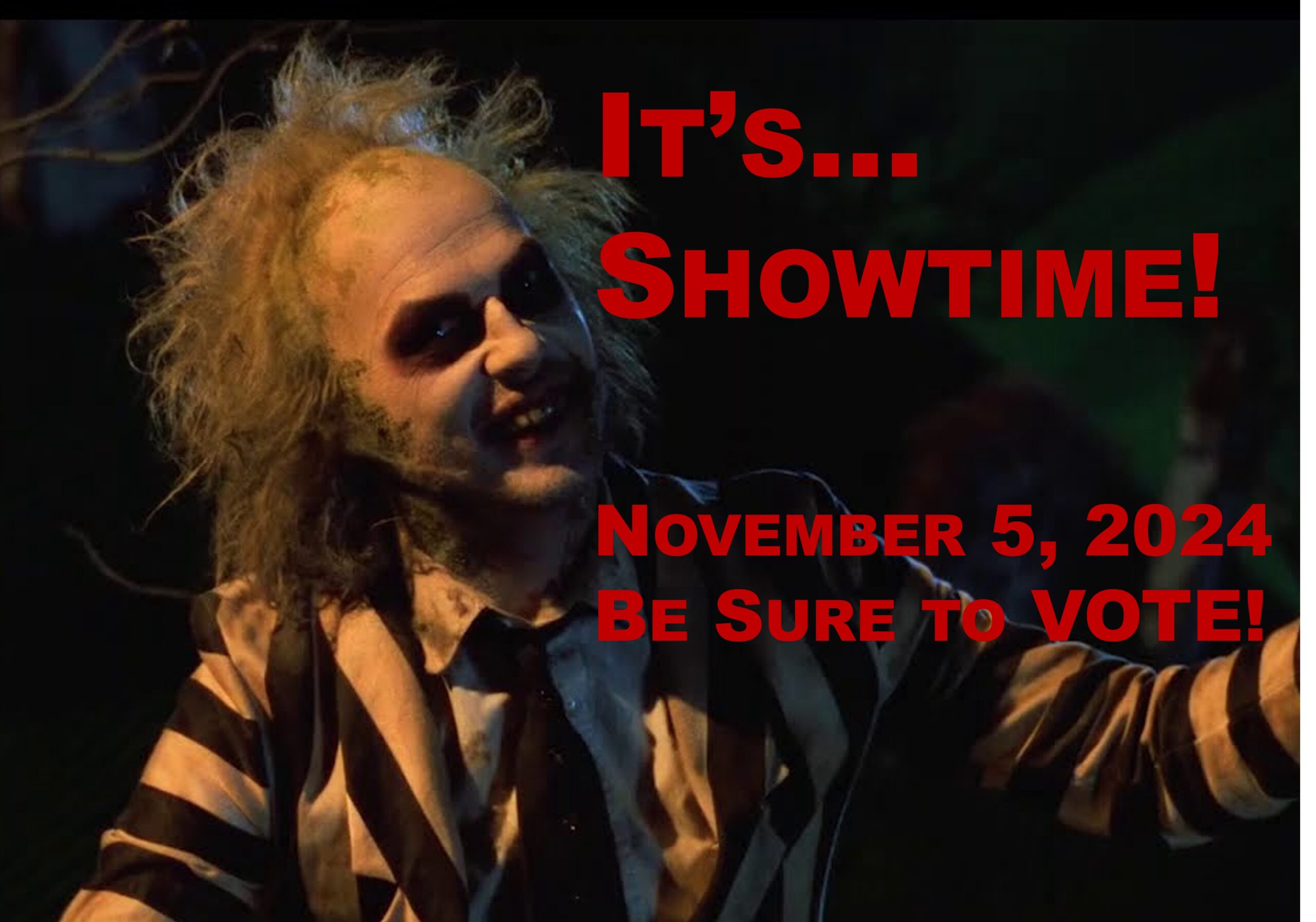 Finally! Election Day 2024 Is Here!